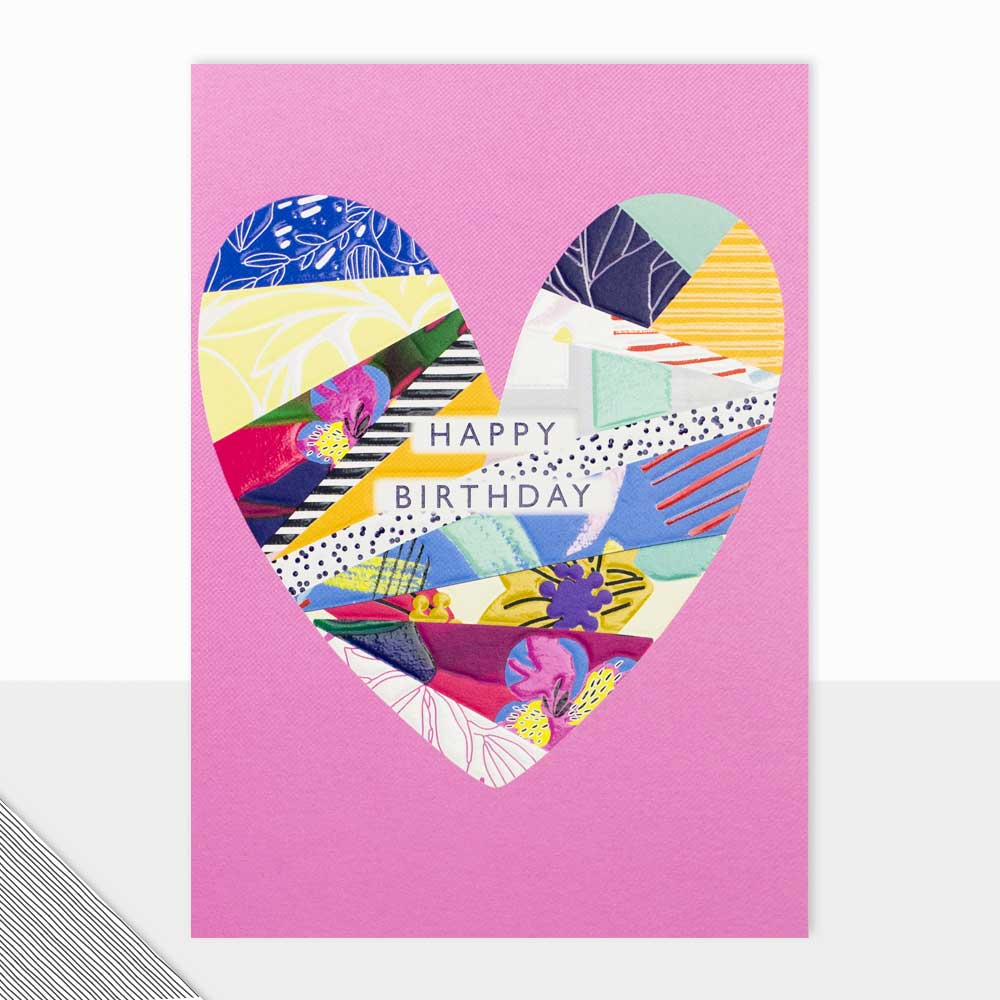 Utopia Happy Birthday Love Heart | Laura Darrington Design Trade